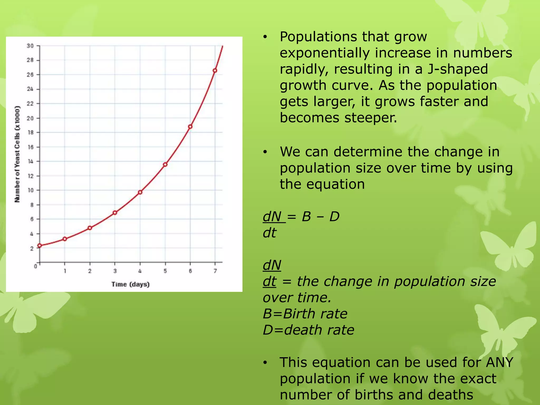 Population dynamics presentation | PPTX