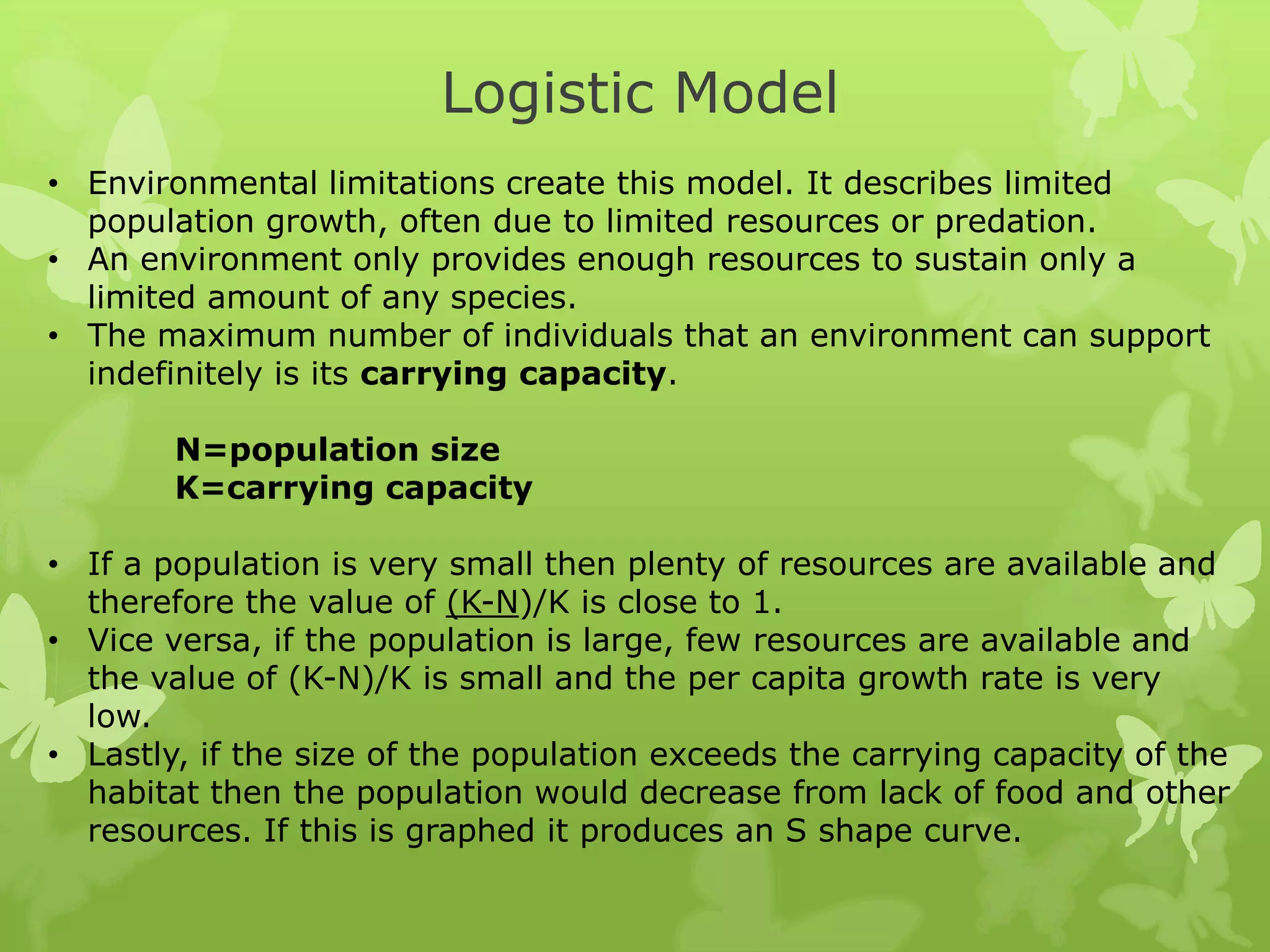 Population dynamics presentation | PPTX
