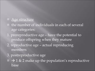 Population ecology | PPT | Science