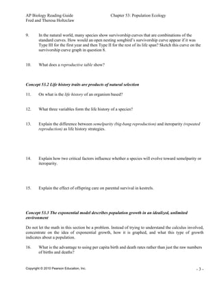 Population ecology | PDF