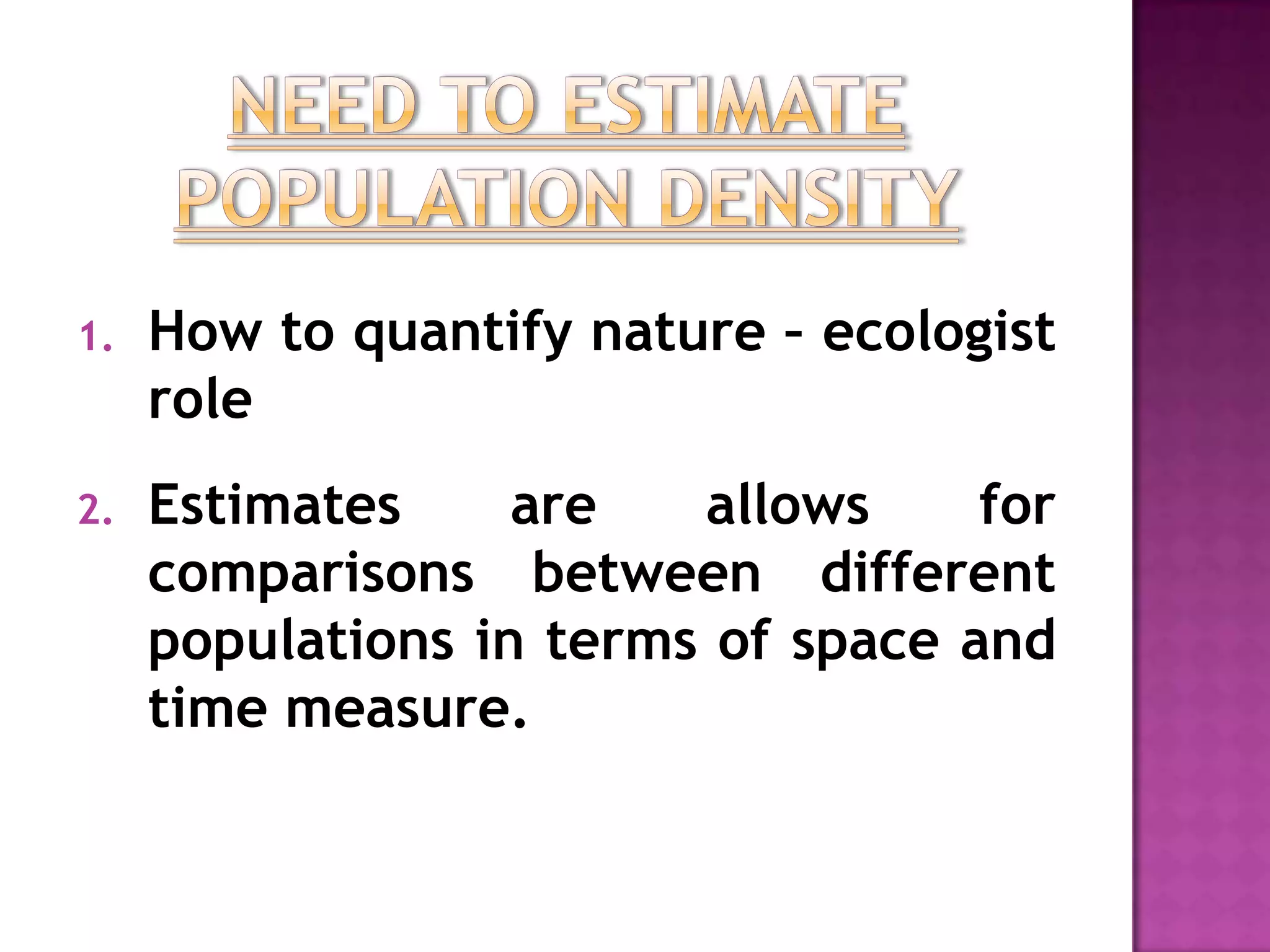 Population ecology | PPTX