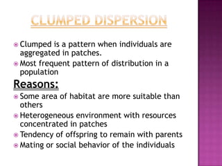 Population ecology | PPTX