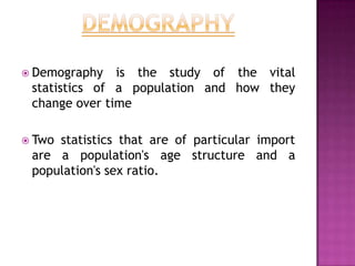 Population Ecology Concept Map