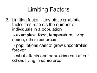 Population ecology 2.07