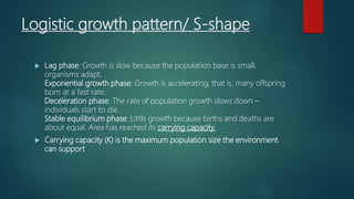 Population ecology | PPTX