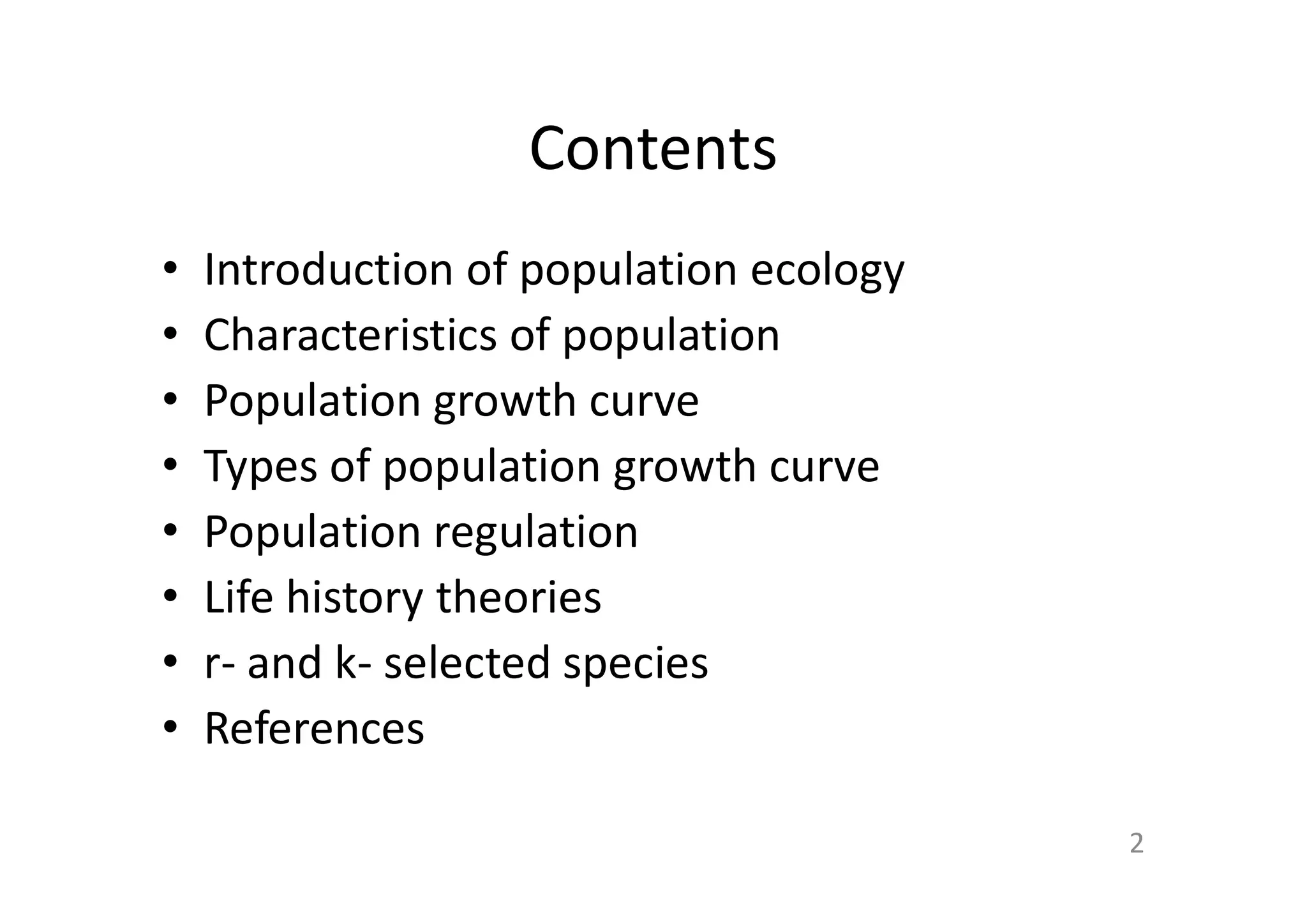 Population ecology | PDF