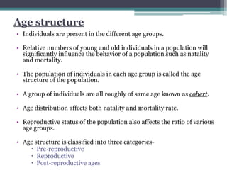 Population ecology | PPTX