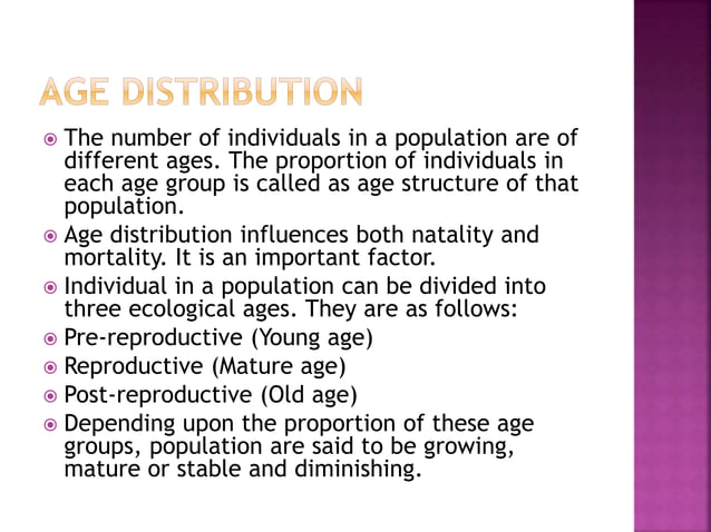 Population ecology | PPTX | Biological Sciences | Science
