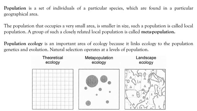 Population Ecology characteristics of .pptx | Free Download