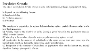 Population Ecology characteristics of .pptx
