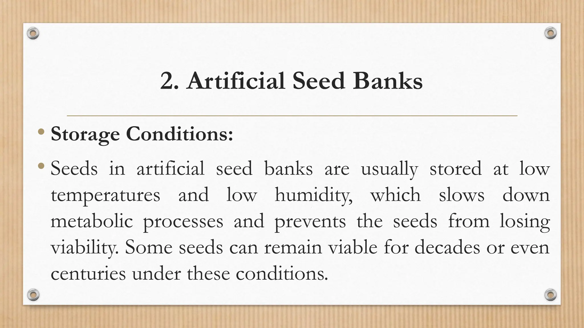 Population Ecology (Seed Bank and Seed Dispersal) | PPT