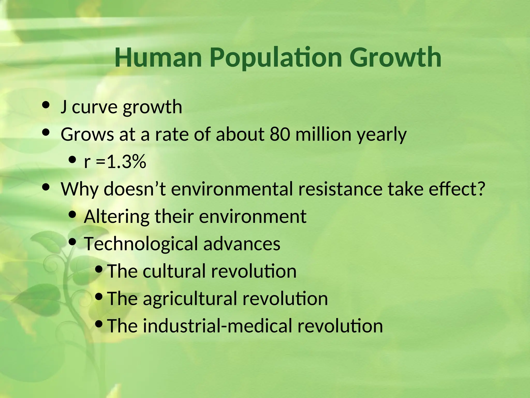 ecological analysis -Population Ecology.ppt