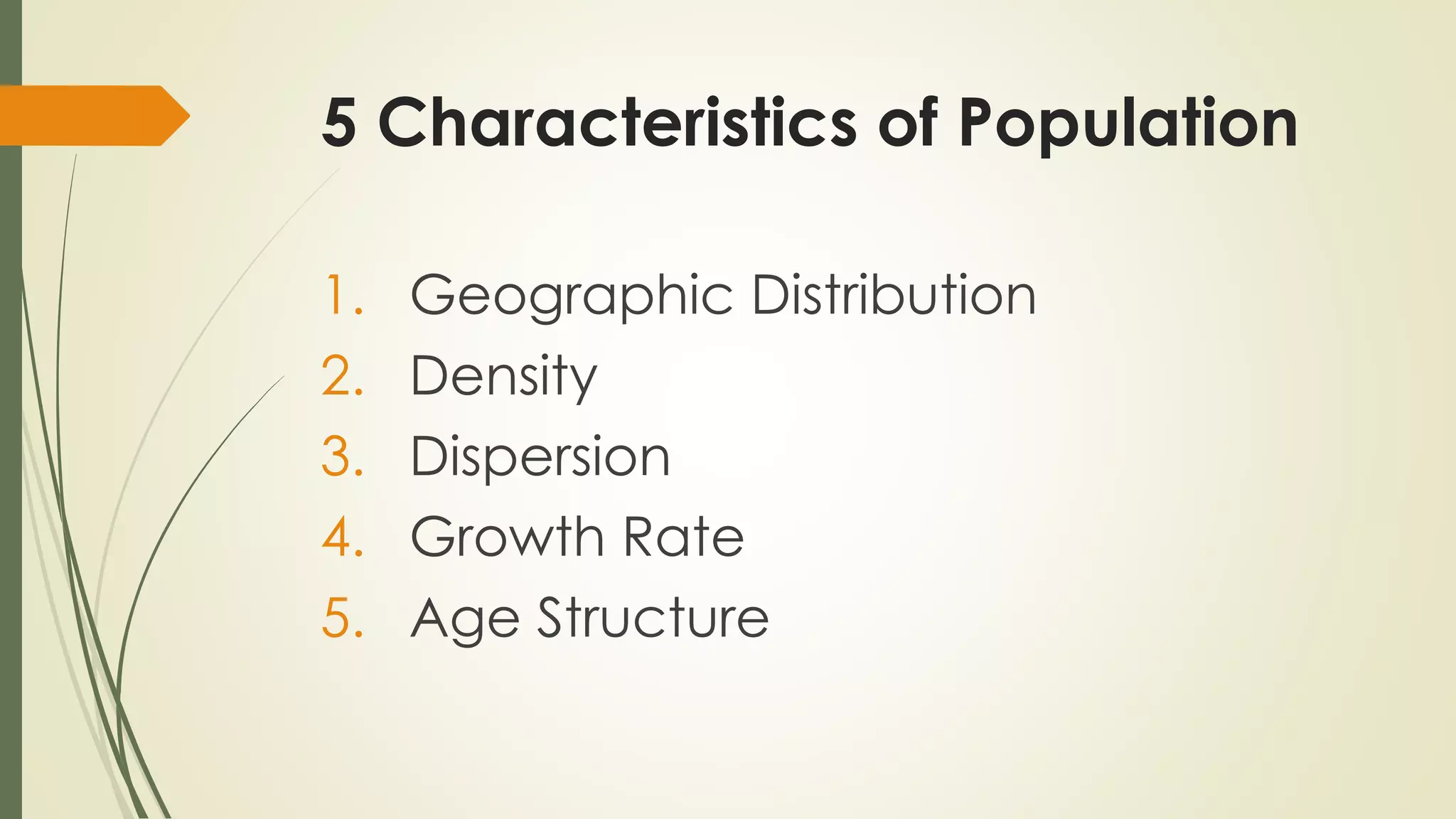 Population Ecology Notes | PPTX