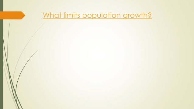 Population Ecology Notes | PPT