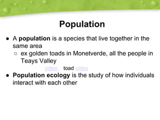 Population Ecology Presentation.pptxggFAX | PPTX