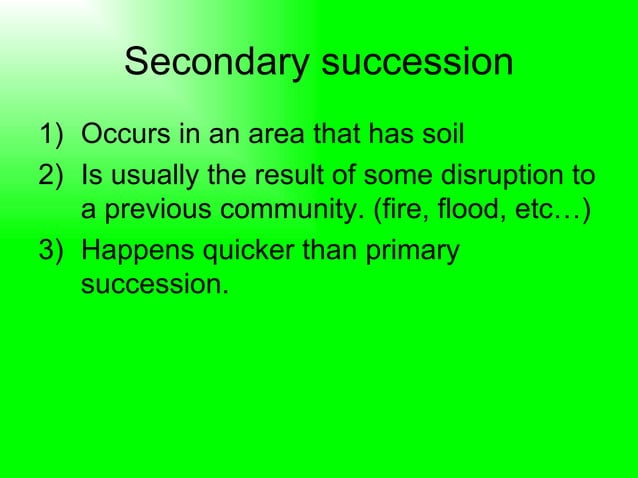 Population Ecology, Succession | PPT