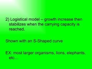 Population Ecology, Succession | PPT