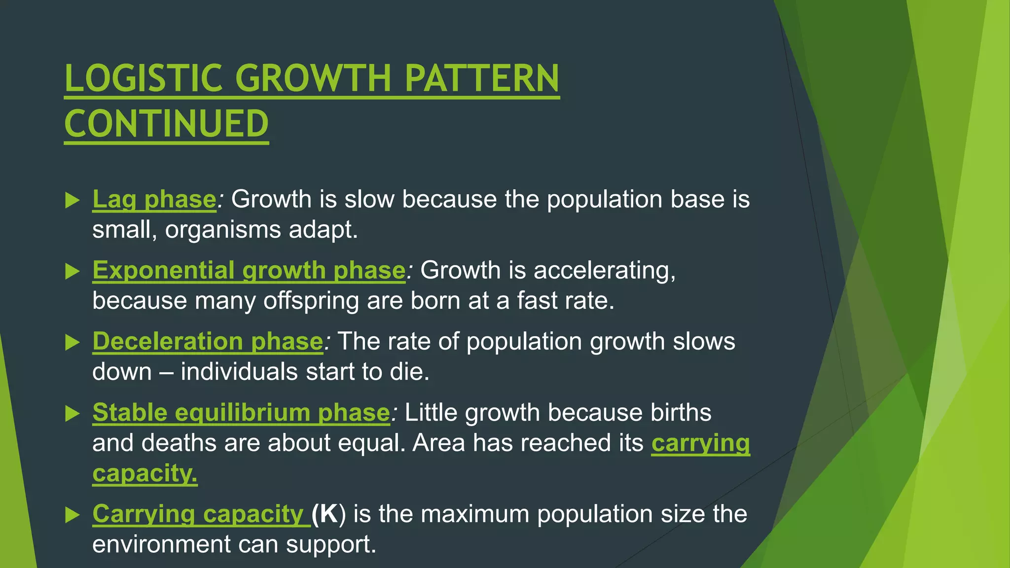 Population Ecology Grade 11 Part 1 | PPTX