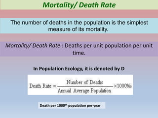 Population ecology | PPT