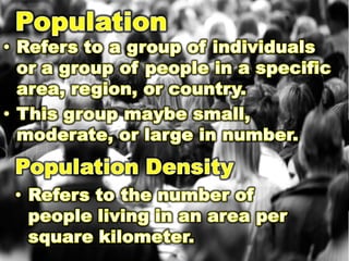 Population education | PPT