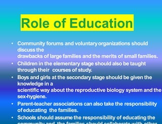 Population education | PPTX