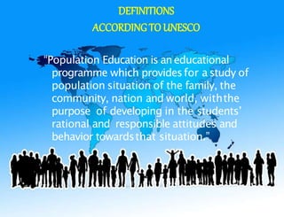 Population education | PPTX