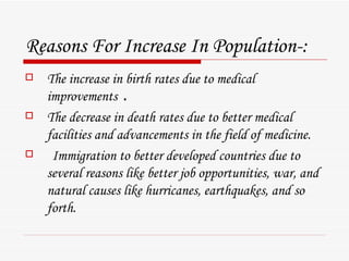 Population explosion | PPT