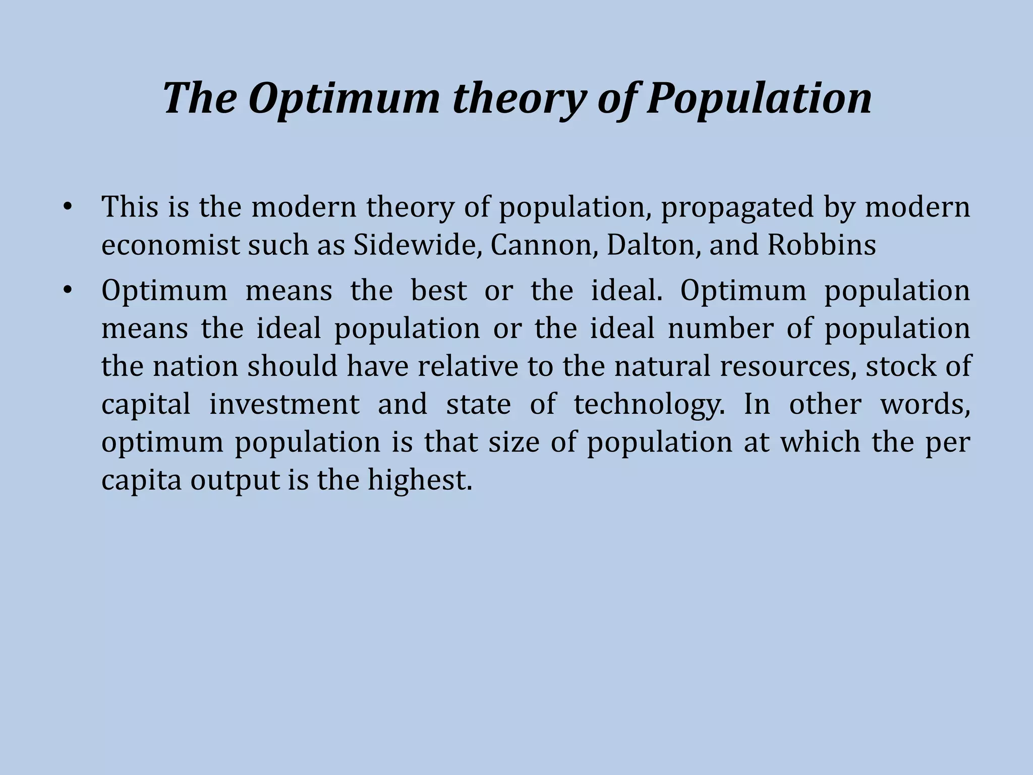 Population Explosion | PPTX