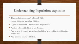 Population explosion | PPTX