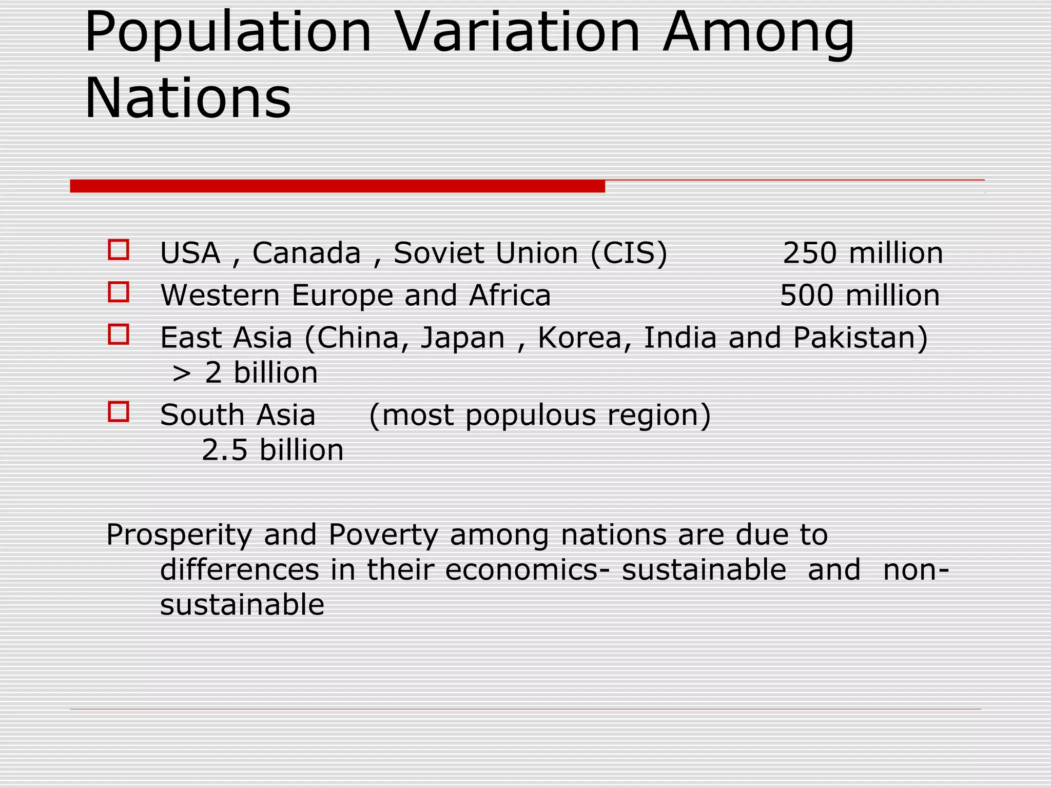 Population explosion | PPT