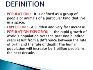 Population Definition
