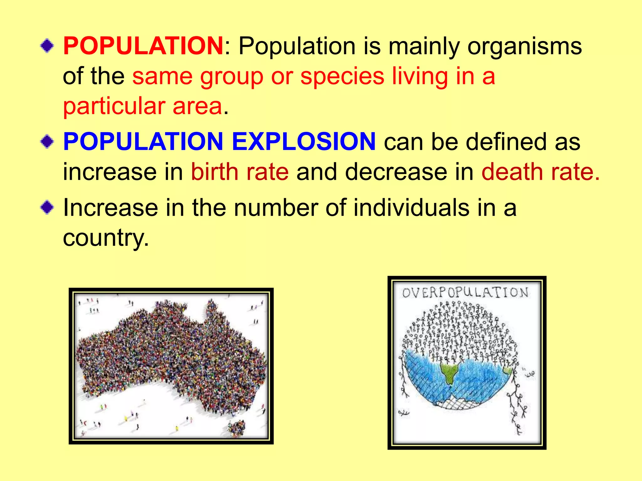 Population explosion | PPT
