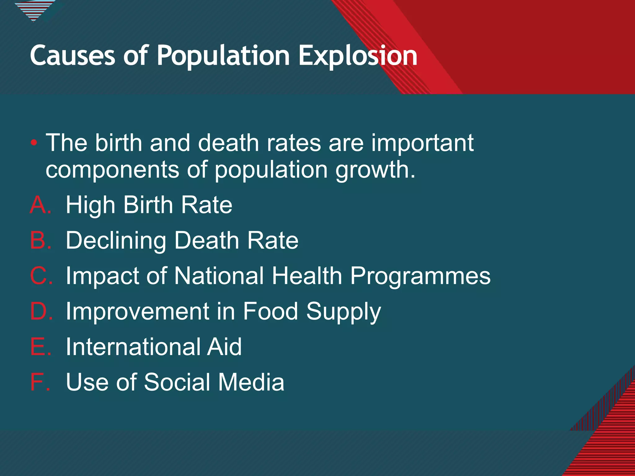 Population explosion | PPTX