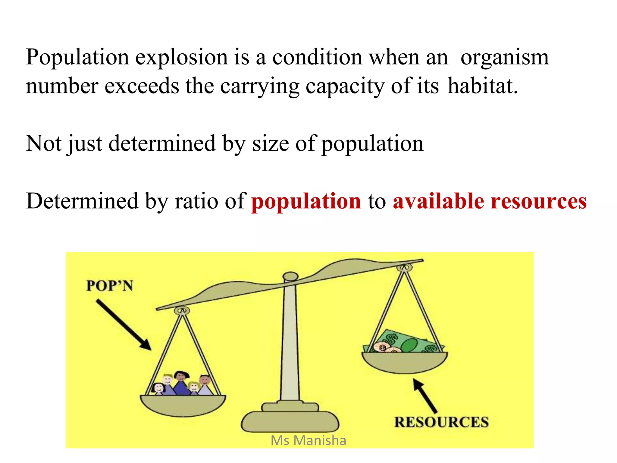 Population explosion | PPTX