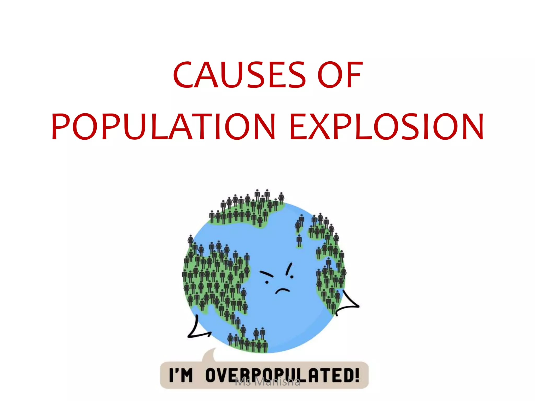 Population explosion | PPTX