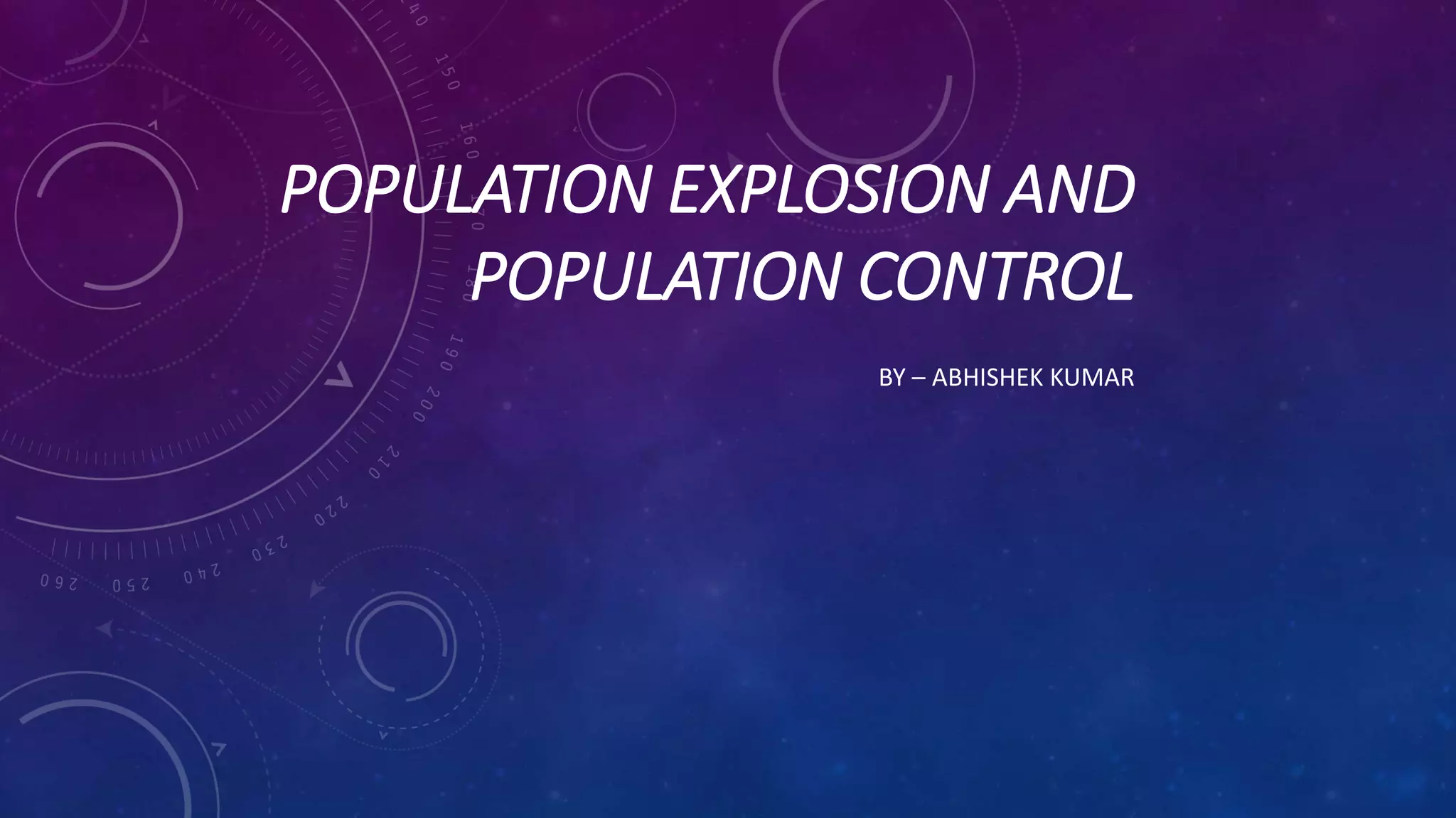 Population explosion | PPT