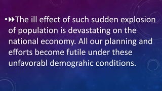 Population explosion | PPT