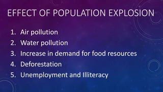 Population explosion | PPT
