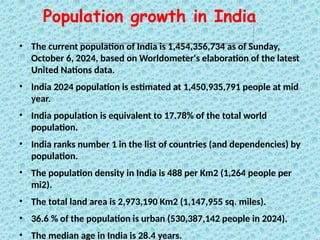 All about Population Explosion in India .pptx