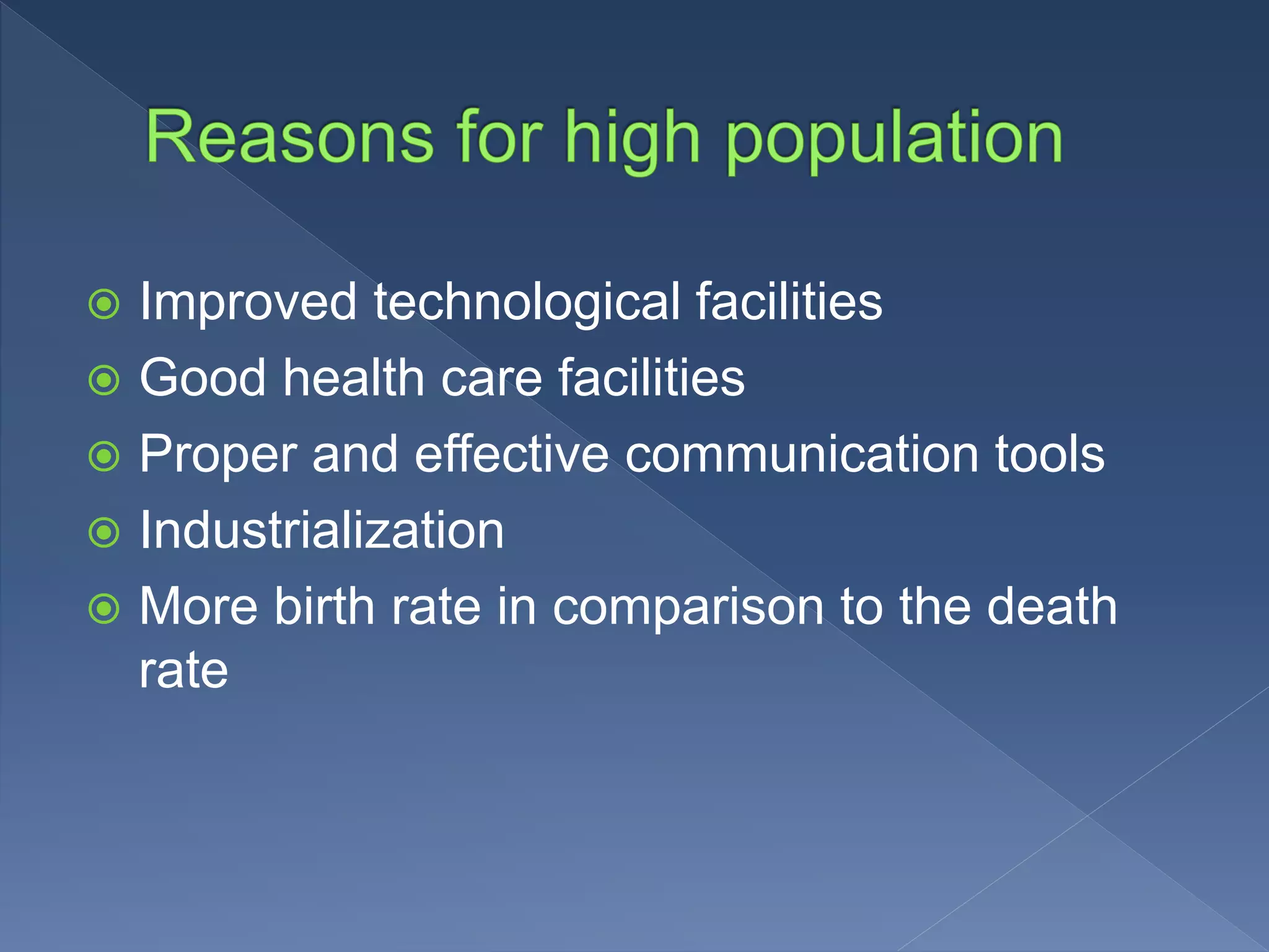 Population explosion and control | PPT