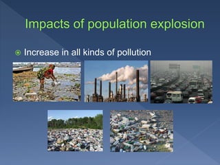 Population explosion and control | PPT