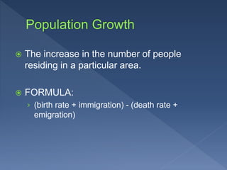Population explosion and control | PPT