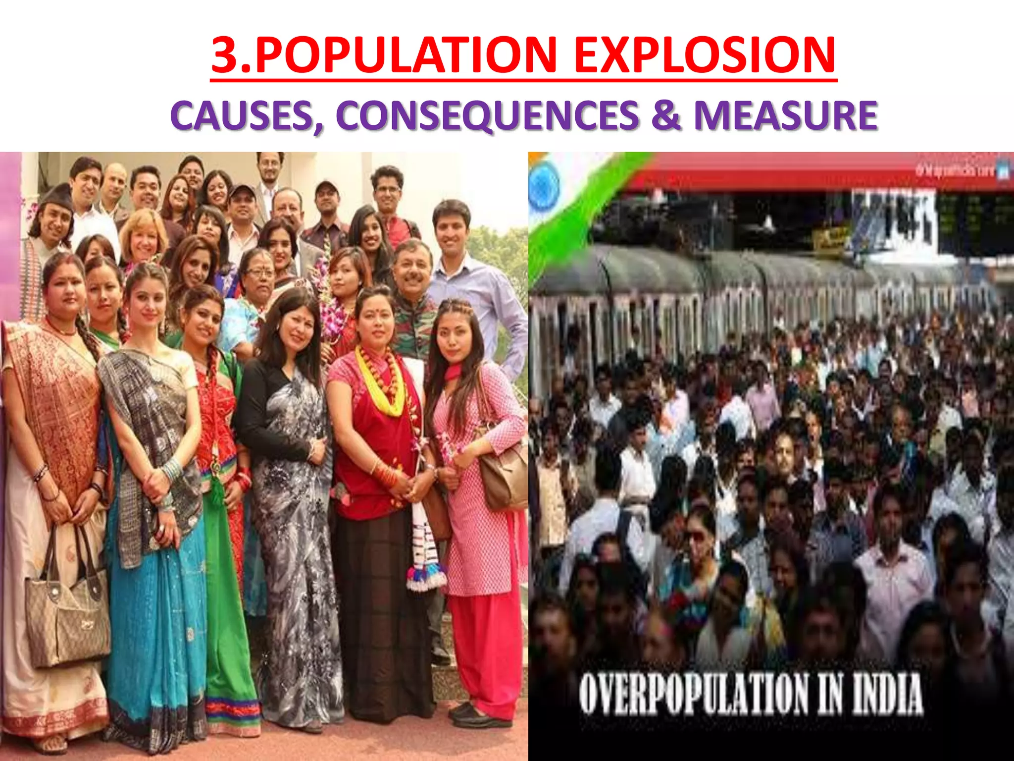 Population explosion introduction | PPTX