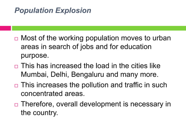 Population Explosion | PPT