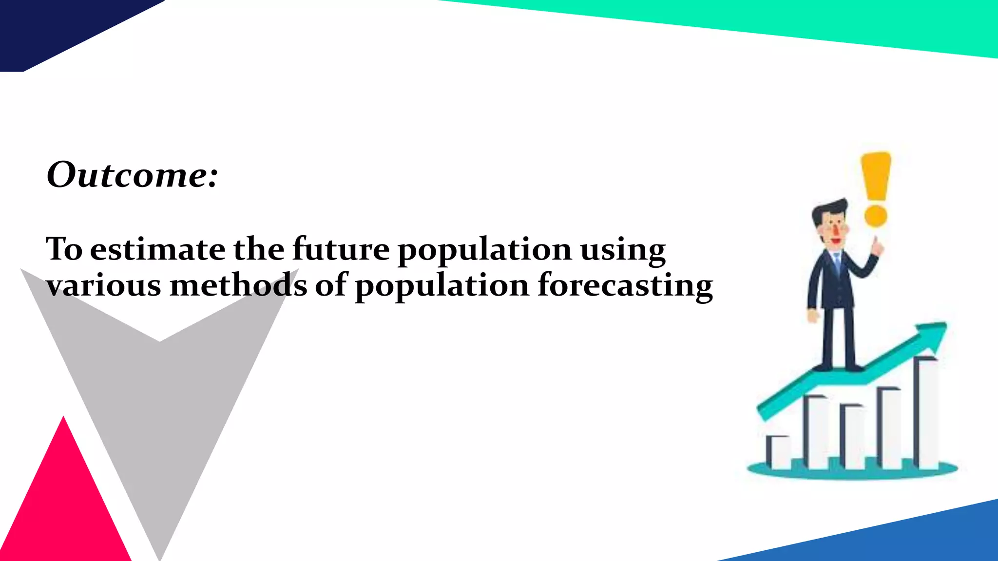 Population Forecasting Methods Pptx Water Services Home Utilities