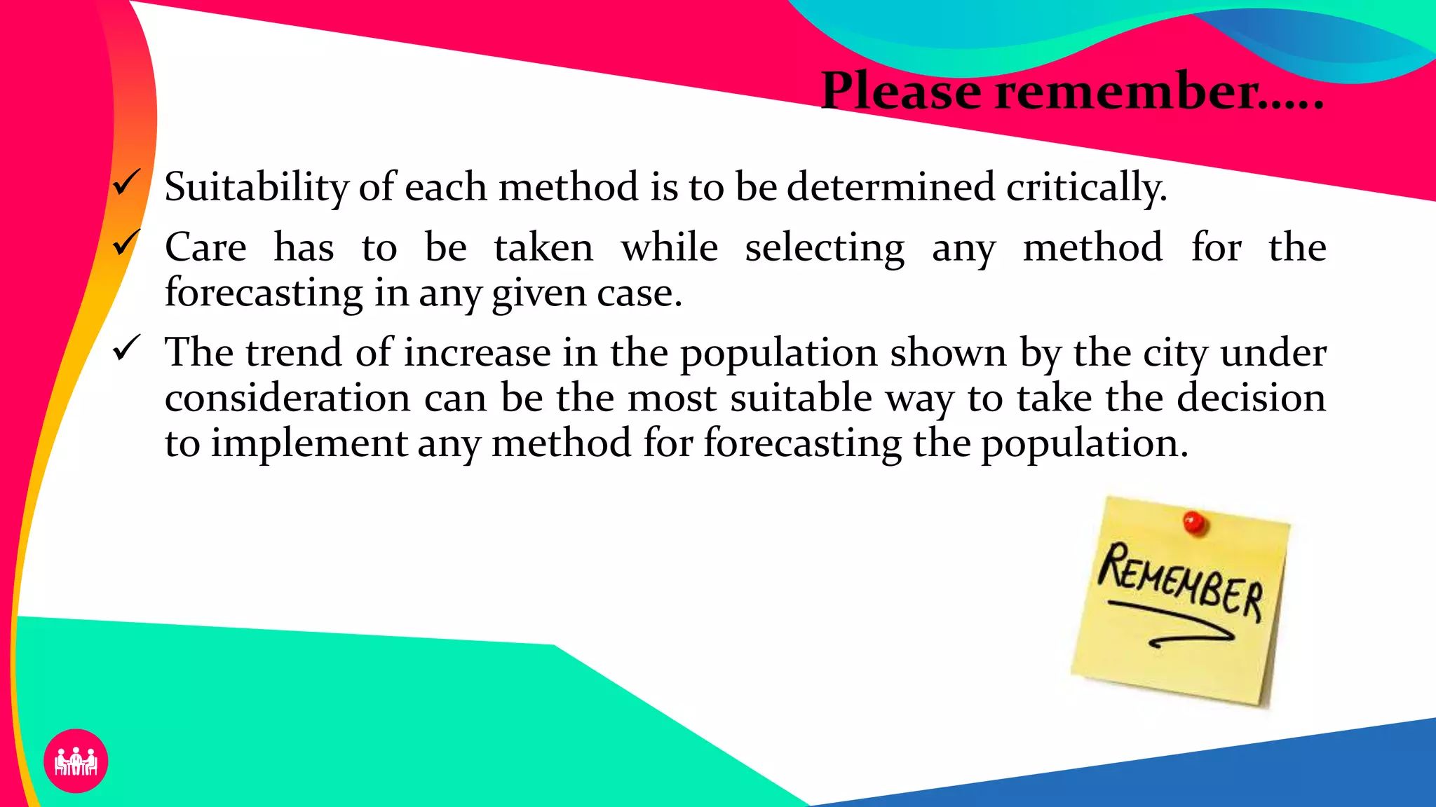 Population Forecasting Methods Pptx Water Services Home Utilities