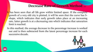 Population forecasting methods | PPTX