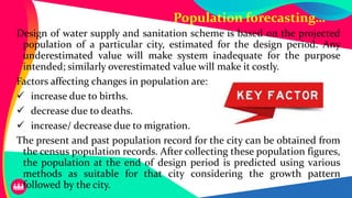 Population forecasting methods | PPTX