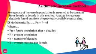 Population forecasting methods | PPTX