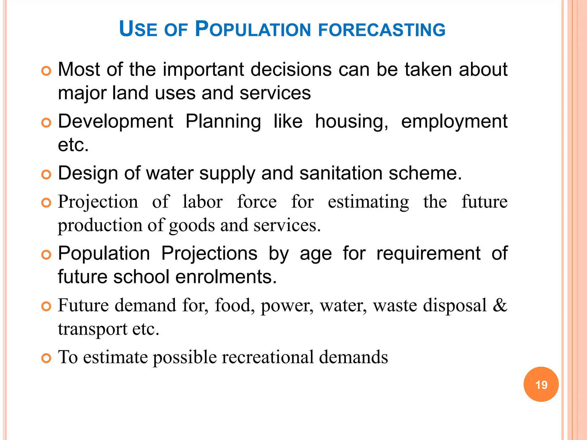 Population Forecasting Pptx